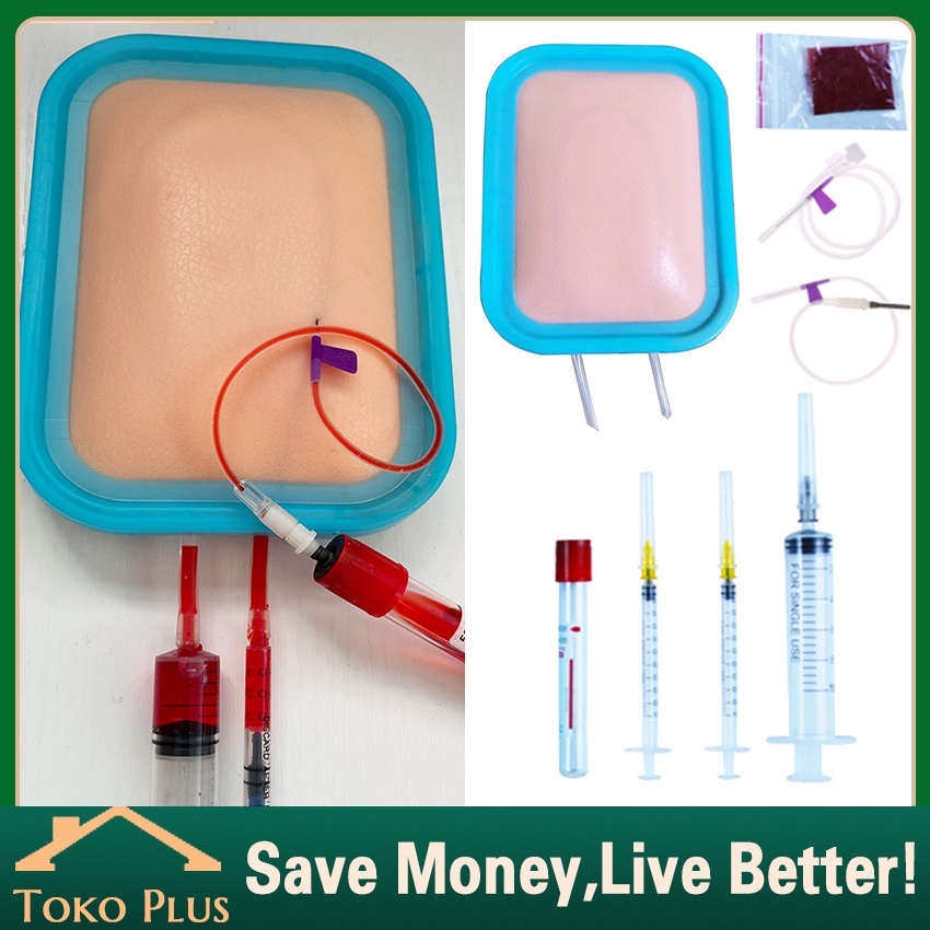 Jual Blood Transfusion Practice Set Model Medis Kulit Simulasi Blood ...