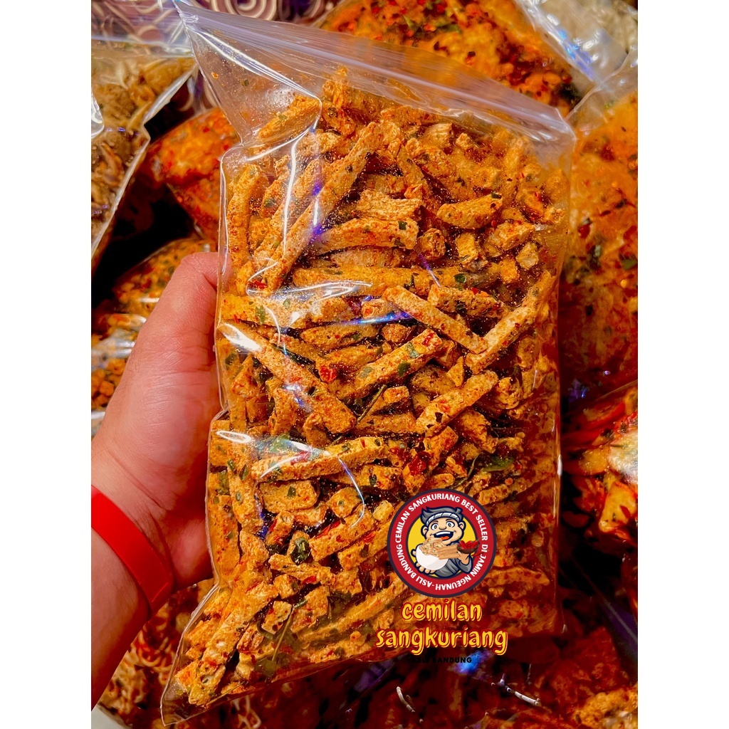 Jual Basreng 1kg basreng pedas jeruk basreng sultan bandung AGEN SNACK ...