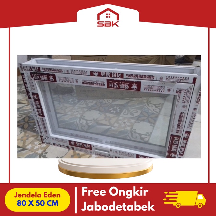 Jual Jendela Rumah | Alumunium Awning Window 80x50 Eden | Shopee Indonesia