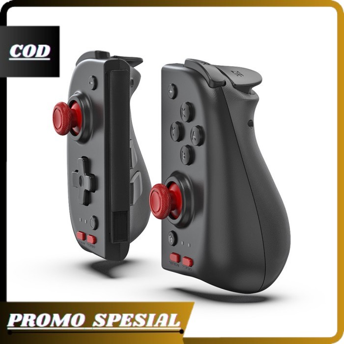 Jual COD Nintendo Switch Dobe V1 V2 OLED Controller Split Pad Pro Stik Stick - 19210D Black ...