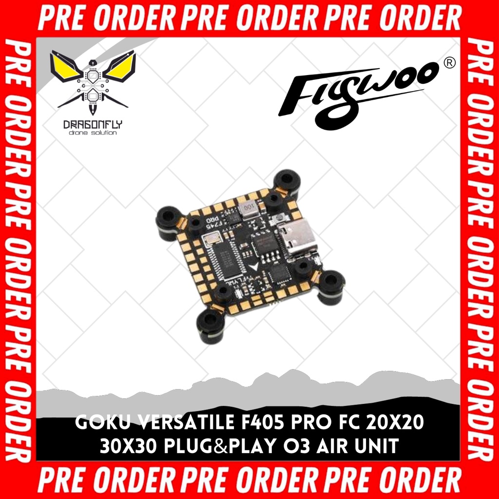 Jual PRE ORDER Flywoo GOKU Versatile F405 PRO FC 20X20 30X30 Plug&Play ...