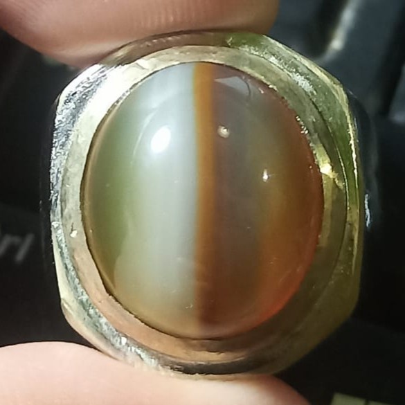 Jual Cincin Batu Akik Natural Motif Gambar Ikat Kendit Garis Lurus ...