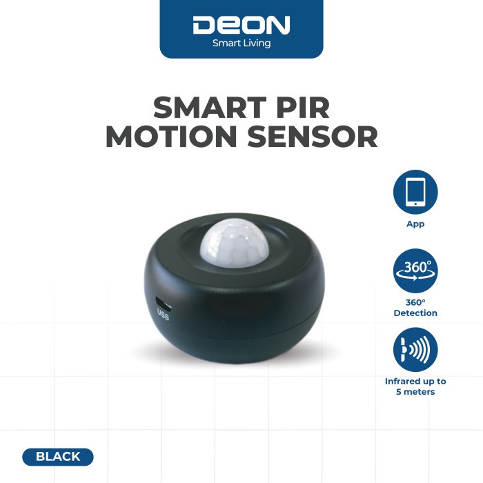 Jual DEON Smart Home Sensor pendeteksi gerakan - PIR Motion Sensor ...
