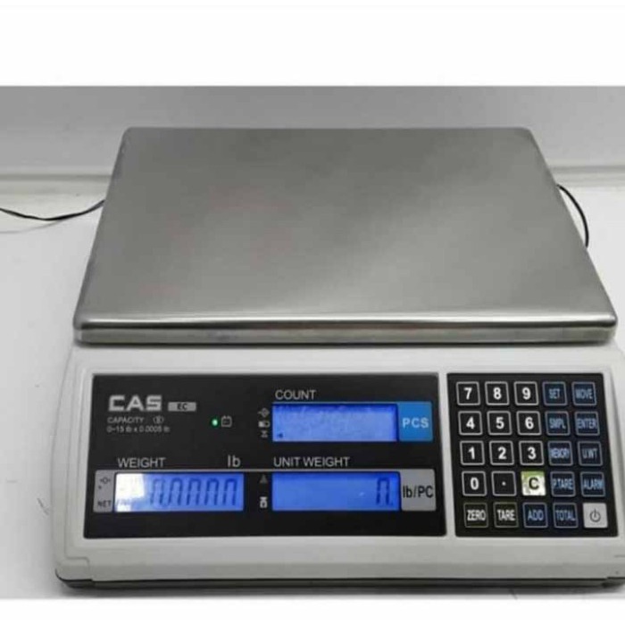 Jual timbangan baut/industri counting CAS-EC LCD | Shopee Indonesia