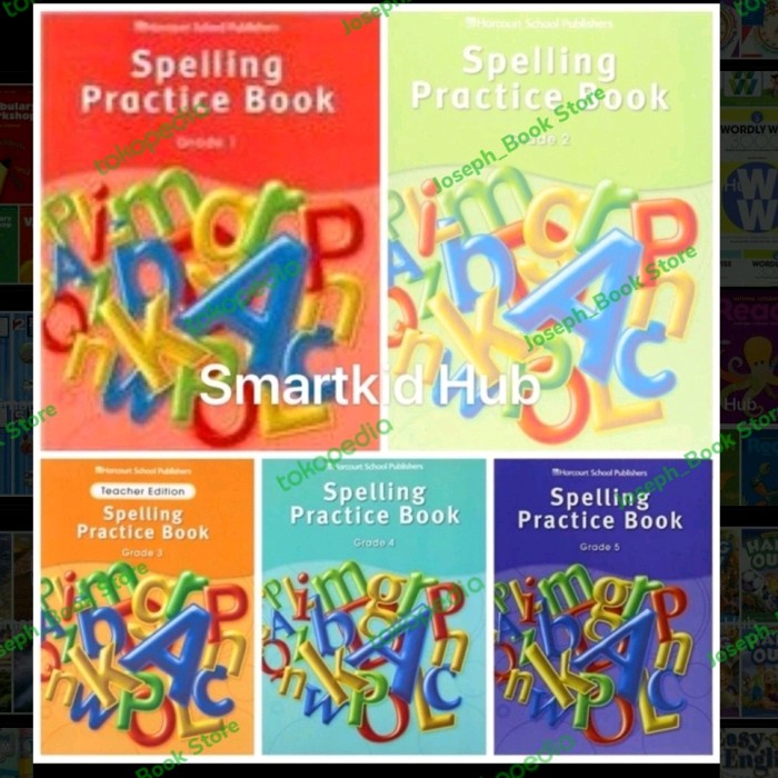 Jual Buku Storytown Spelling Practice Book Grade 1/2/3/4/5 - G1 ...