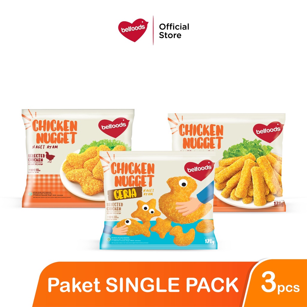 Jual Belfoods Paket SINGLE PACK | Shopee Indonesia