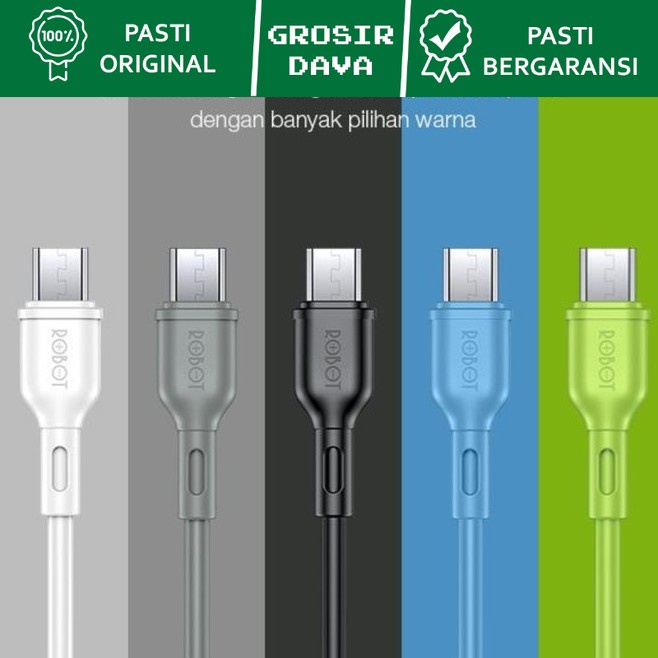Jual Kabel ROBOT RBM-100 Micro USB RBM100 Kabel Charger Android ...