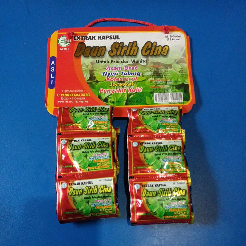 Jual Daun Sirih Cina renceng | Ekstrak kapsul 100% original Obat Herbal ...