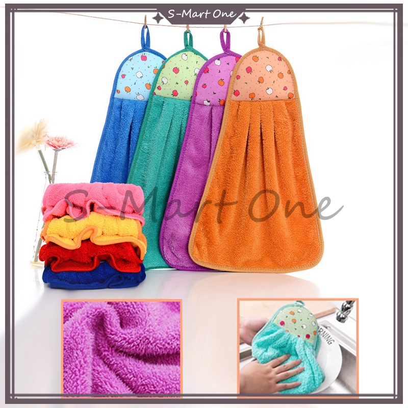 Jual Hand Towel Microfiber/Kain Lap Tangan Gantung/ Handuk Lap Tangan ...