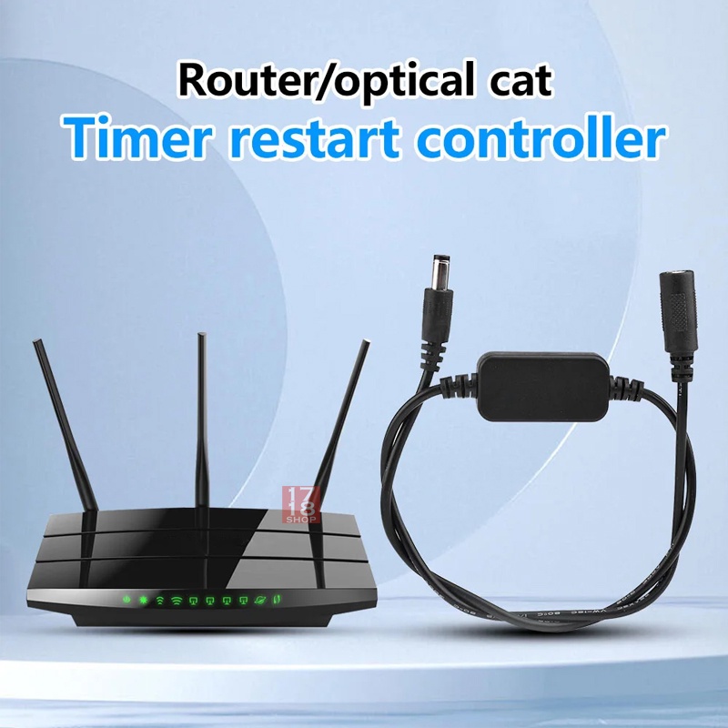 Jual Router Optical Cat Timer Restart Controller Kabel Ekstensi Dc 5v 9v 12v 15v Dengan