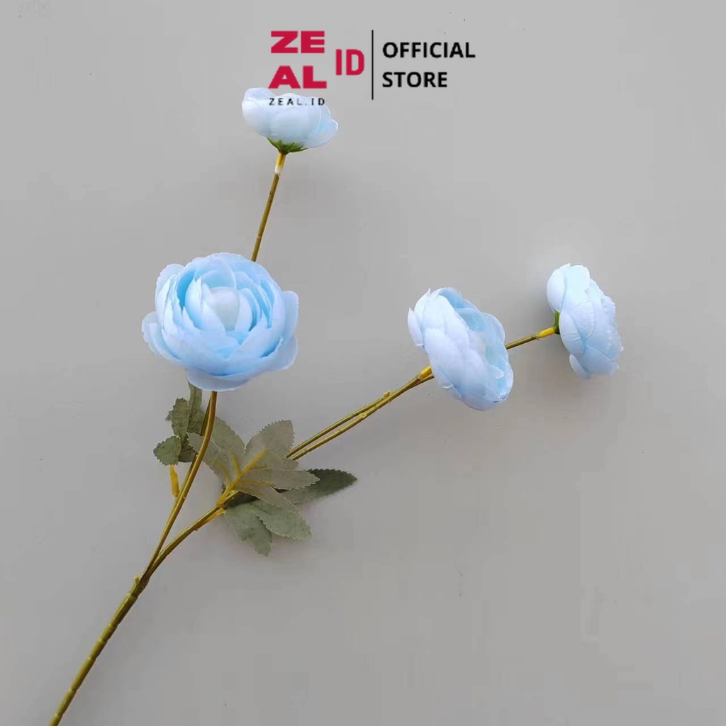 Jual ZEAL-ID - LOTUS 60cm Artificial Bunga Lotus 4 Cabang Bunga Palsu ...
