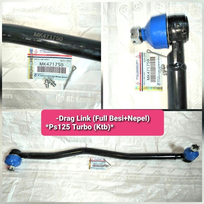 Jual Drag Link Drak Link Cros Rod Long Tie Rod CANTER PS125T PS110 ...