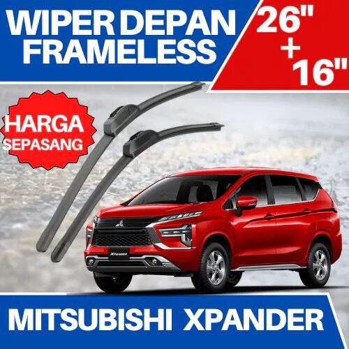 Jual wiper frameless banana full karet mitsubishi Xpander | Shopee Indonesia