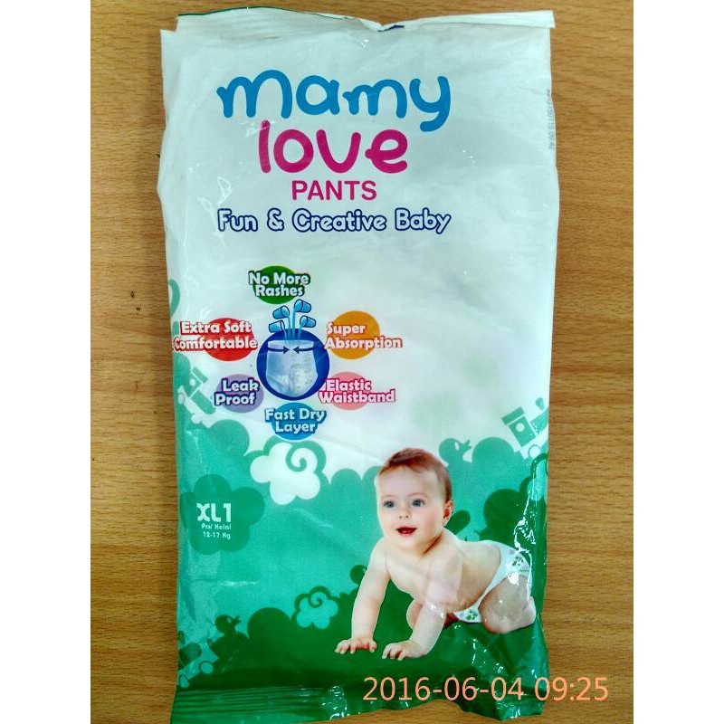 Jual MAMY LOVE XL 1 ( 1 RENCENG ISI 6 ) | Shopee Indonesia