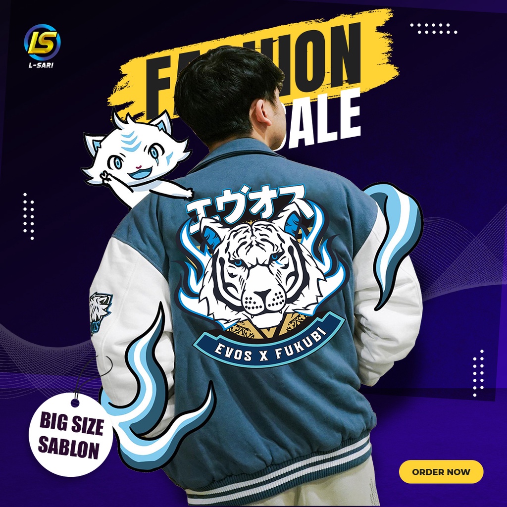 Jual Jaket Varsity Evos Esport Mobile Legend Tahun 2023 - 2024 Rrq ...