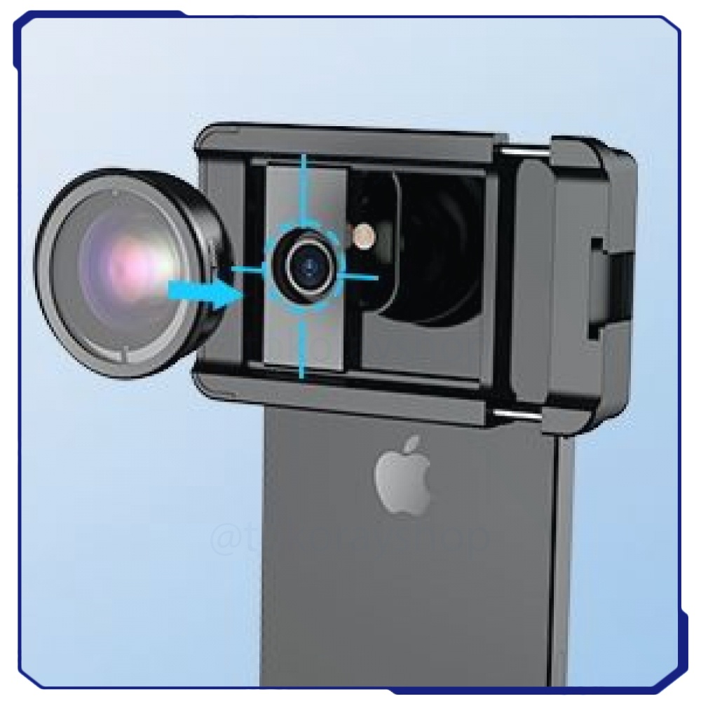 Jual Lensa Kamera HP Smartphone Macro Lens Clip 10X CPL Filter - APL ...