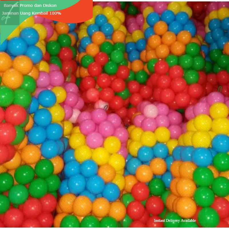 Jual Mainan Bola Plastik (Mandi Bola Anak anak Isi 50 | 100) | Shopee ...