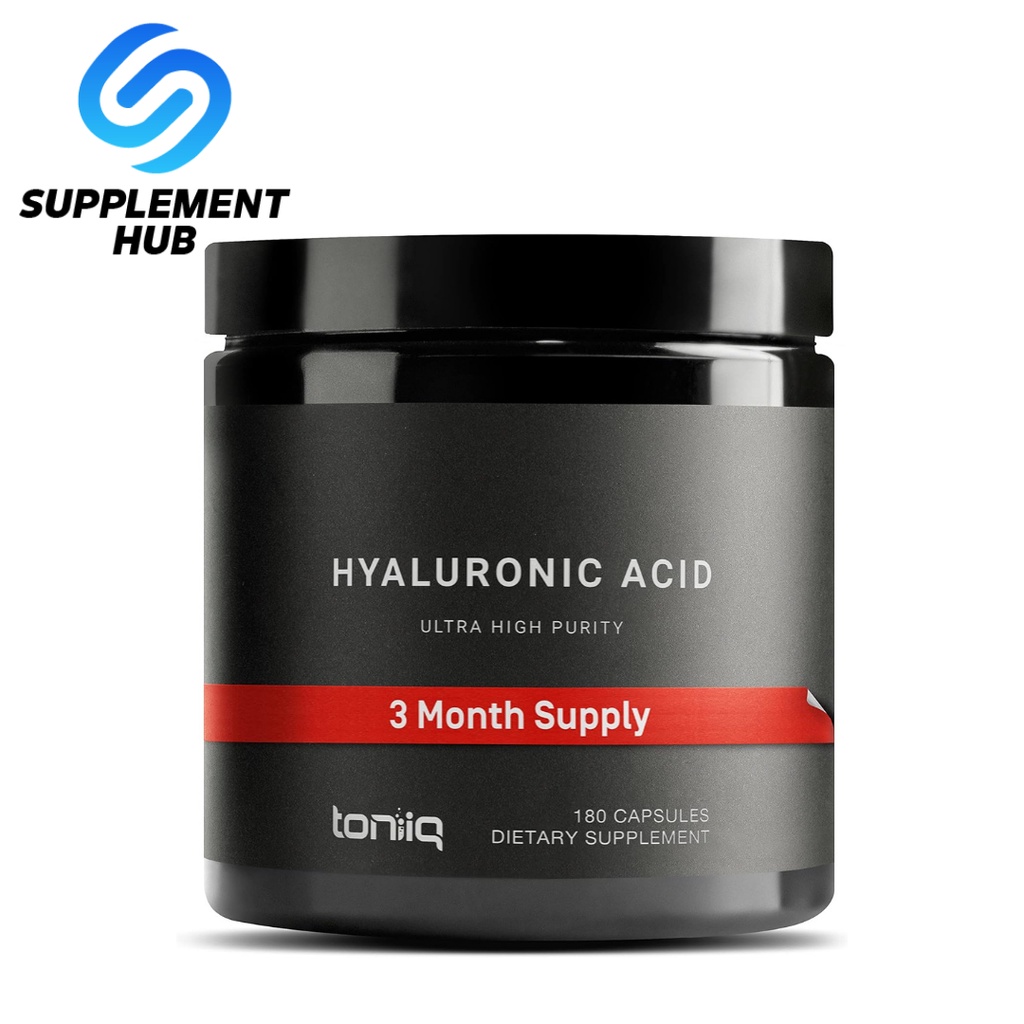 Jual Toniiq Hyaluronic Acid Ultra High Purity with Vitamin C 180 Veggie ...