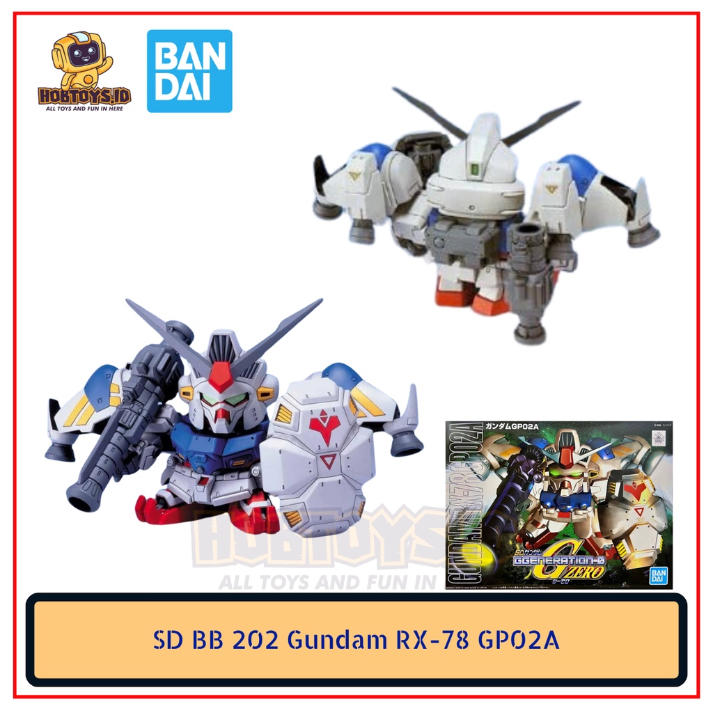Jual Gundam BB202 RX 78 GP02A | Shopee Indonesia