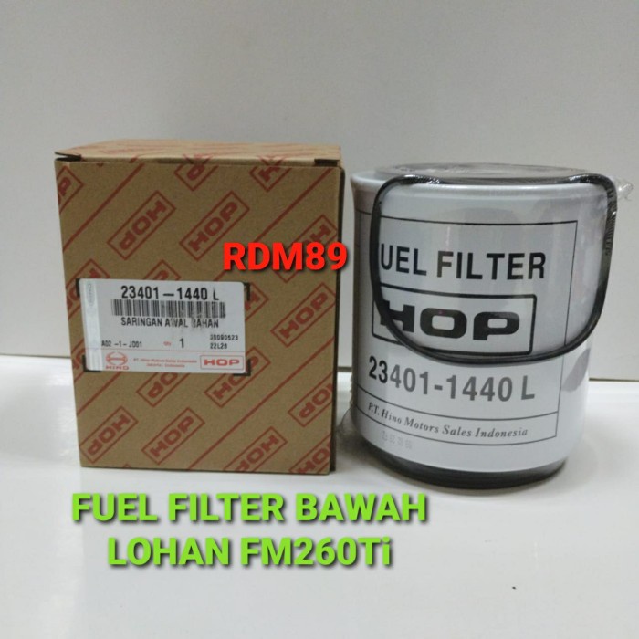 Jual FUEL FILTER FILTER SOLAR HINO LOHAN FM260TI BAWAH 23401-1440L ...