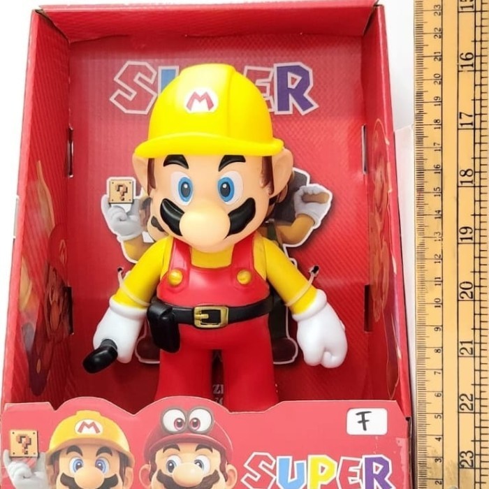Jual mainan anak boneka figure mario bros - F. mario box | Shopee Indonesia