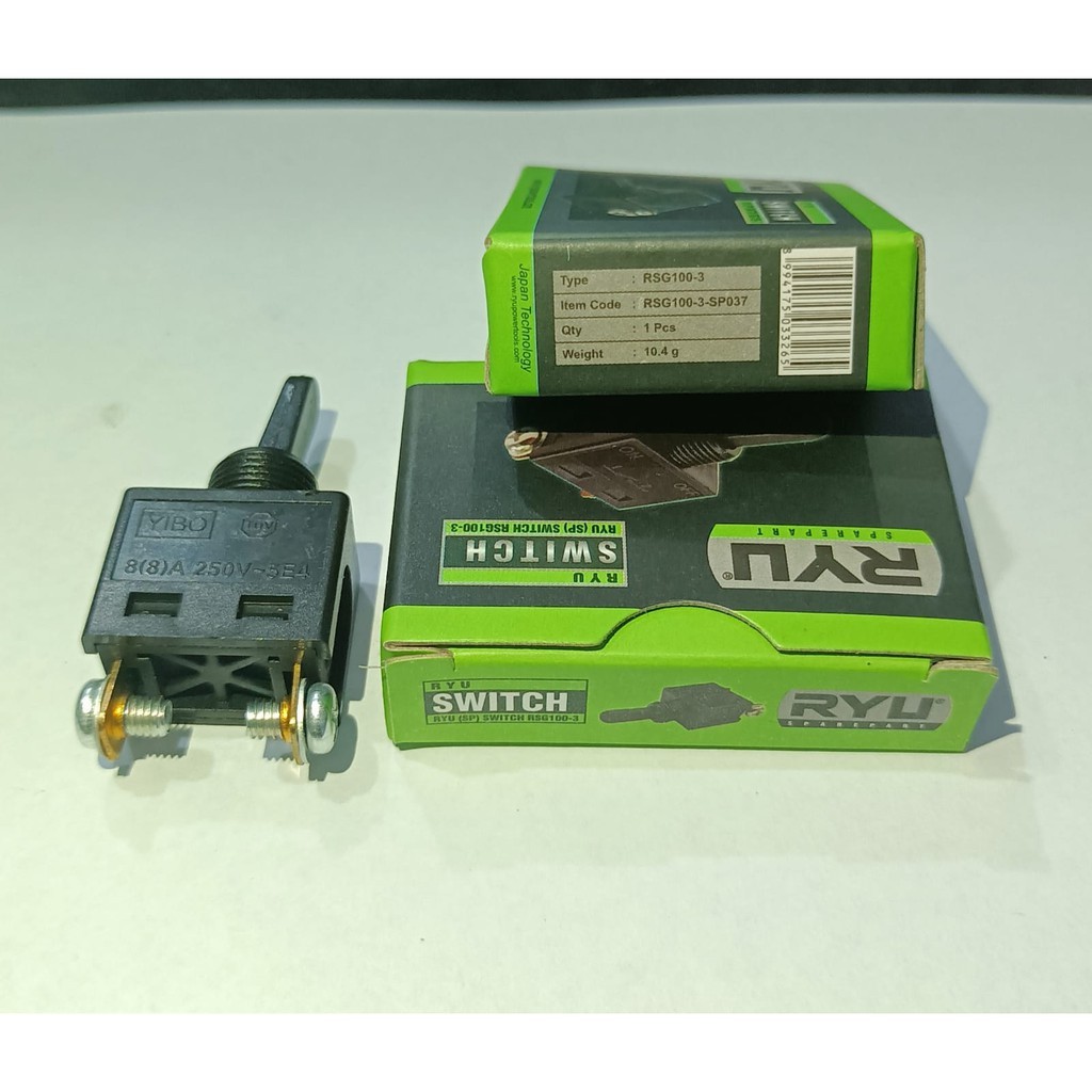 Jual MURAH Saklar Switch ON OFF Mesin Gerinda RYU Gurinda RSG100-3 ...