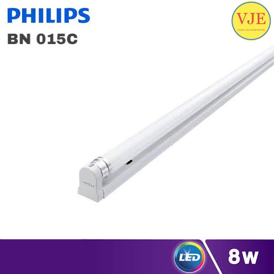 Jual PHILIPS BN015C 8W PUTIH BN015 C 8 W Watt 60cm Batten BN 015C Led tube Lampu TL Putih 8W ...