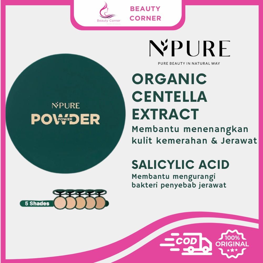 Jual Npure Power Powder Organic Centella Asiatica & Salicylic Acid ...