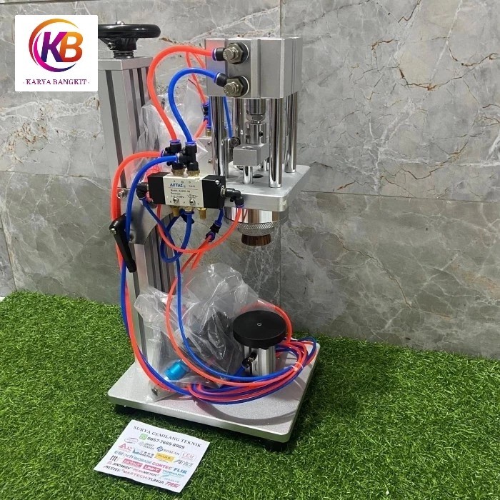 Jual Pneumatic perfume capping machine LTX-80 bottle cap fiiling parfum ...