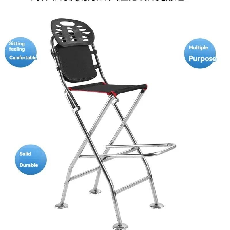 Jual Bridge fishing chair stainless steel bridge raft fishing chair ...