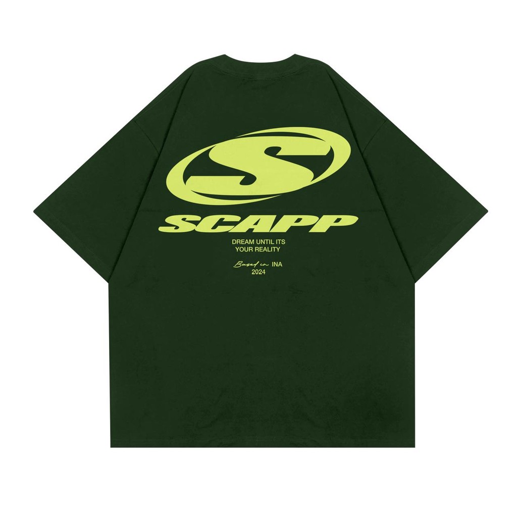 Jual SCAPP | DREAM GREEN | BOXY FIT OVERSIZE | Shopee Indonesia