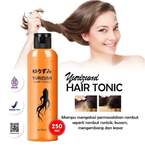 Jual BPOM YURIZUMI RED GINSENG HAIR TONIC ORIGINAL / Tonic Penumbuh ...