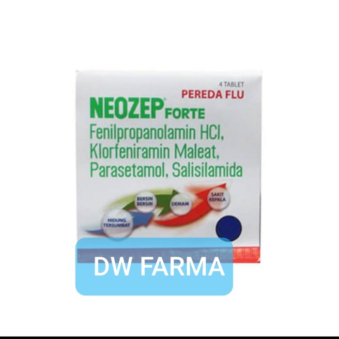 Jual Neozep Forte Tablet strip 4 tablet | Shopee Indonesia