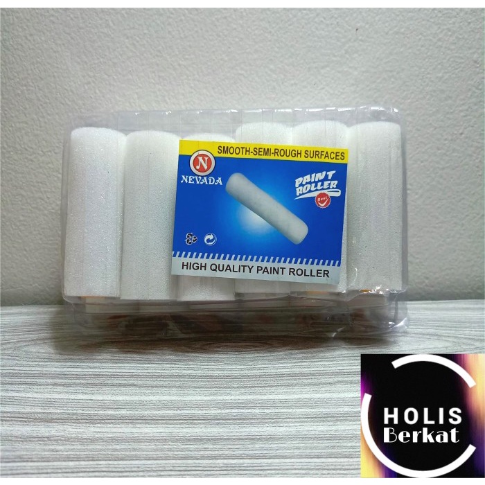 Jual Refill Kuas Roll Kapal Busa Sponge 4 Inch / Isi Busa Kuas Rol ...