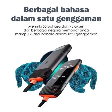 Jual TRANSLATOR 55 BAHASA Translate Device ALAT PENERJEMAH SMART VOICE ...