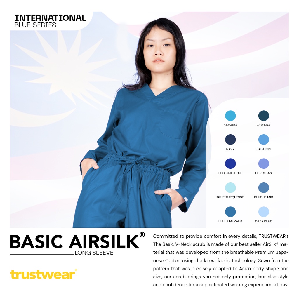 Jual VF78KK Doctor's Scrub/Set Baju Celana Jaga OKA OK Perawat/Dokter ...