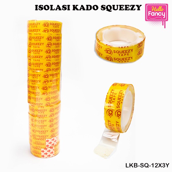 Jual Selotip / Solatip / Isolasi / Selong Gold Tape isi 12 12mm 1/2 ...