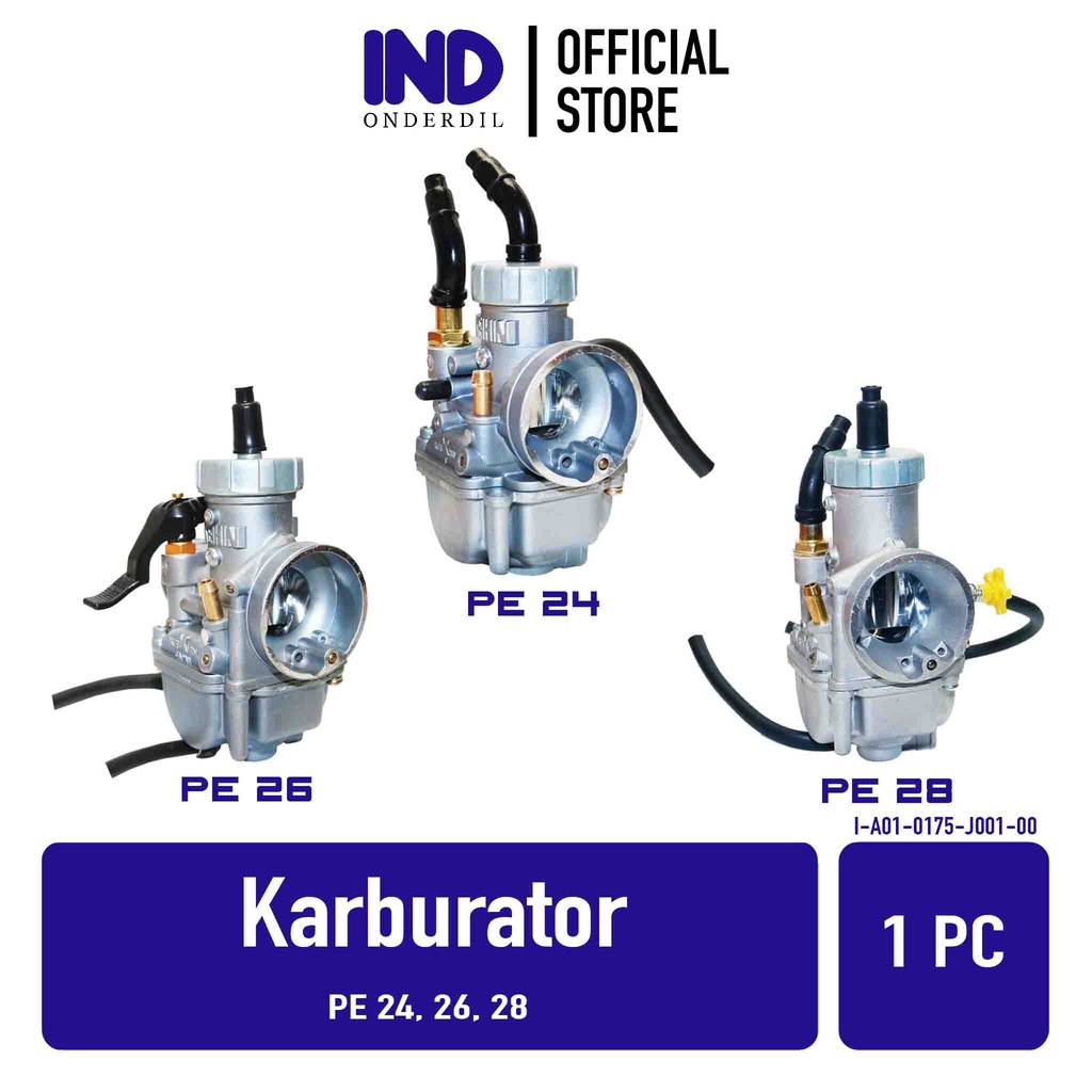 Jual IND Onderdil Karburator NSR PE 24 26 28 Universal Semua Jenis Motor Carburator Karbu Carbu ...