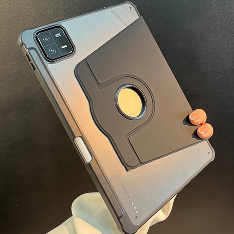 Jual Acrylic Case Xiaomi Pad 6 720° Rotate Flip Case With Pen Slot Case ...