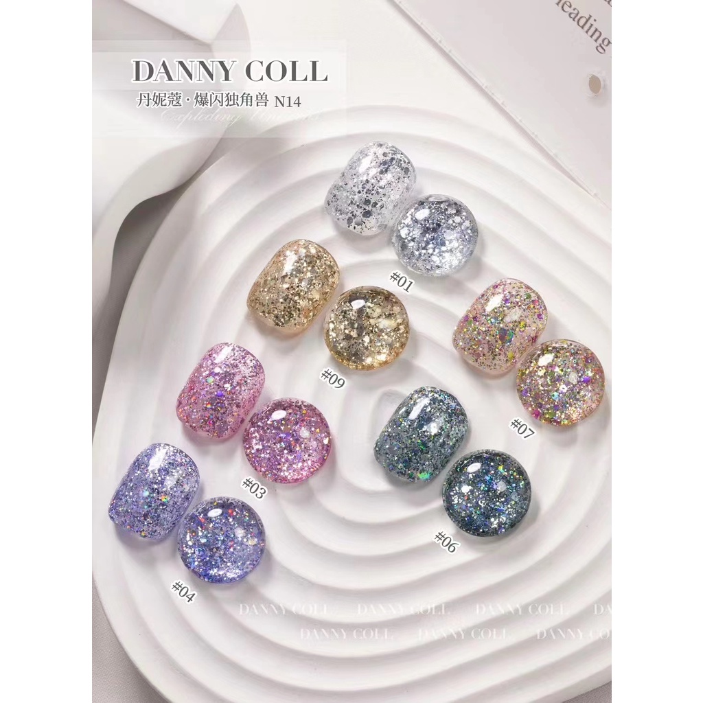 Jual Danny Coll Flash Unicorn N14 Nail Gel / Kutek Kuku Flash Unicorn ...