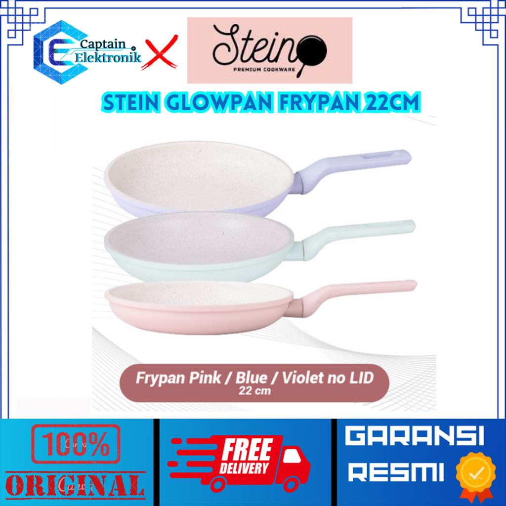 Jual STEIN Glowpan Frypan 22cm (Panci Satuan) | Panci Anti-Lengket ...