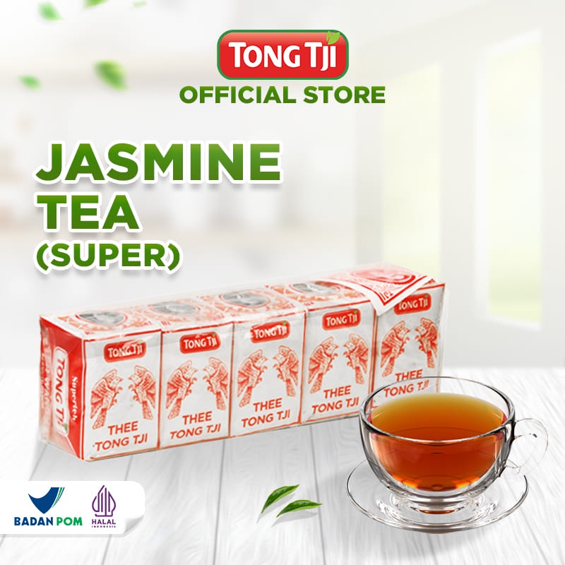 Jual Tong Tji Super Jasmine Tea 80g, Teh Seduh per Slop | Shopee Indonesia