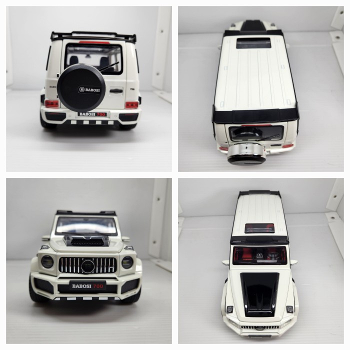 Jual Diecast Miniatur Mobil mercy brabus g class skala 18 mercedes benz ...