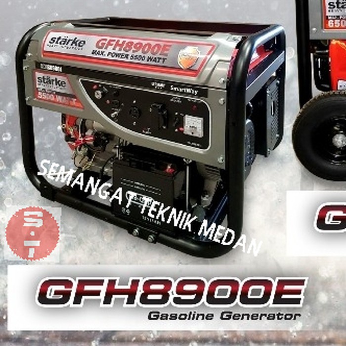 Jual GENSET GENERATOR TEMBAGA 5500 WATT ELECTRIC STARTER GFH 8900E ...