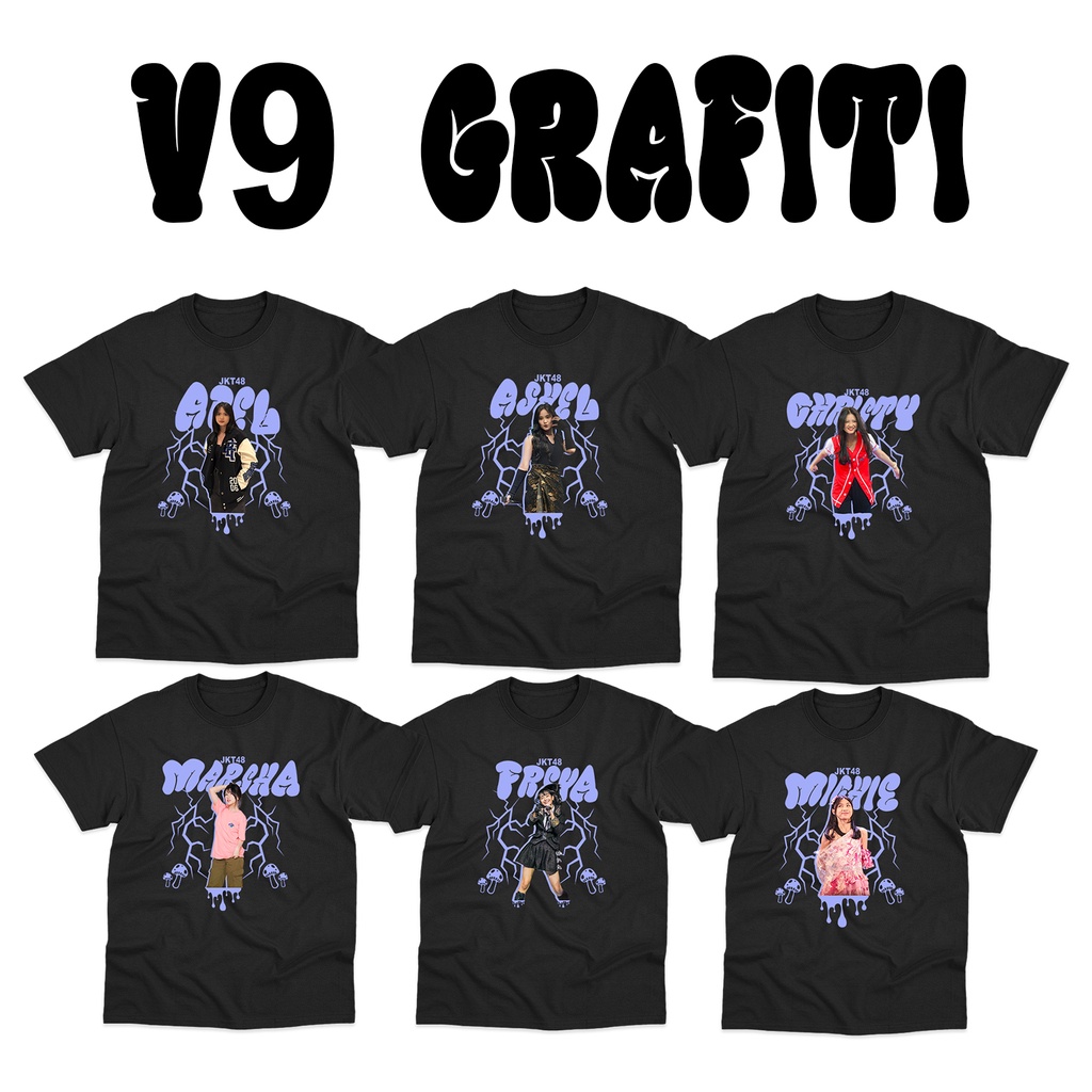 Jual SUNOPY - Kaos JKT48 V9 Grafiti Vol.1 - Kaos JKT48 Murah - Kaos ... Jual SUNOPY - Kaos JKT48 V9 Grafiti Vol.1 - Kaos JKT48 Murah - Kaos ...