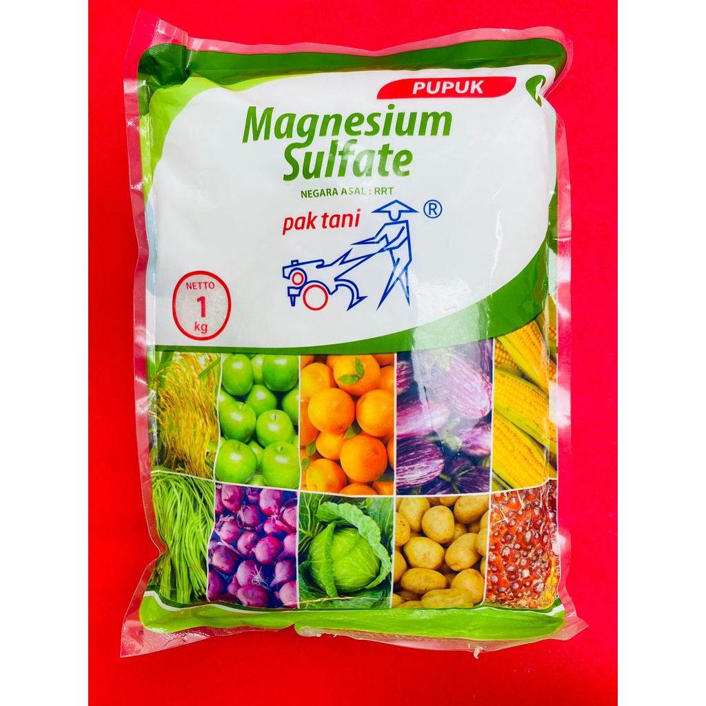 Jual MAGNESIUM SULFATE Pak Tani isi 1 kg Pupuk Daun Buah | Shopee Indonesia