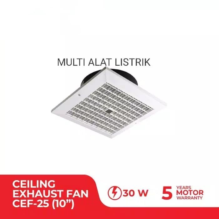 Jual Maspion Ceiling Exhaust Fan CEF-25 Kipas Penghisap 10 Inch DT ...