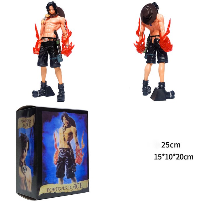 Jual One Piece Portgas D Ace Fire Fist Zero Combat Version Action ...