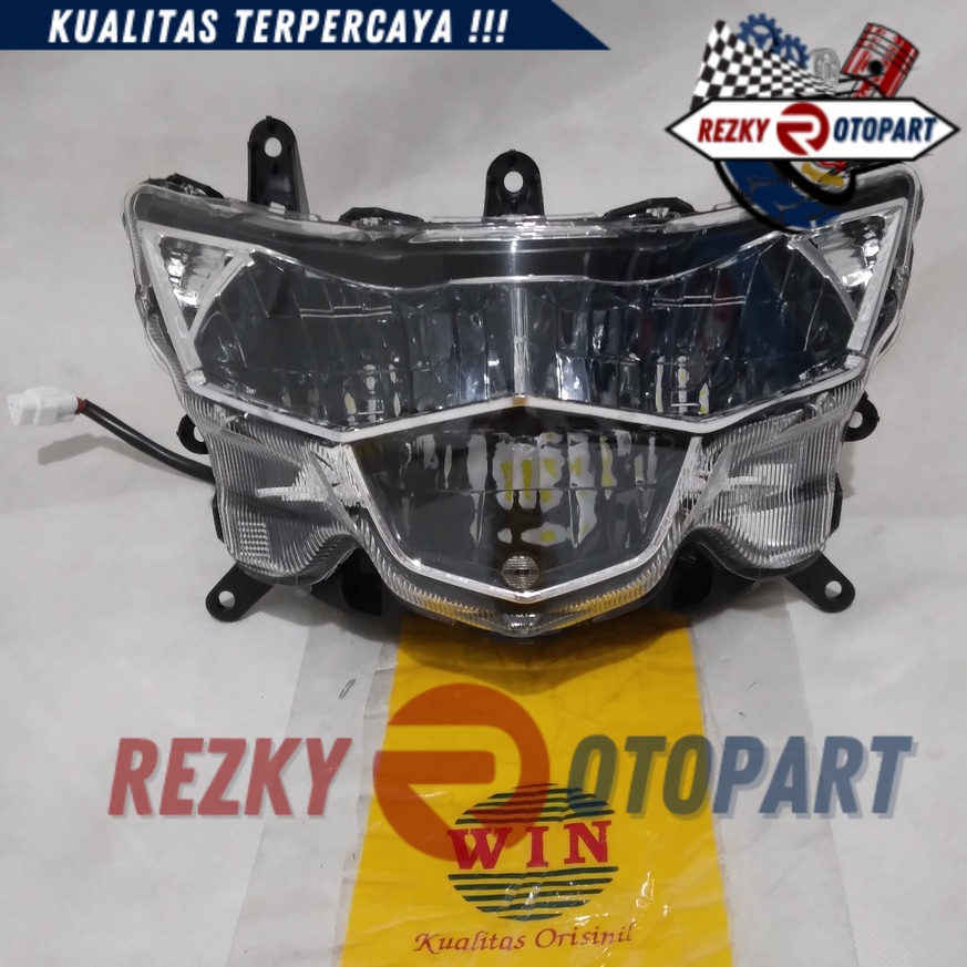 Jual Lampu Depan Mio Soul GT 125 Blue Core + LED 2015 2016 2017 2018 ...