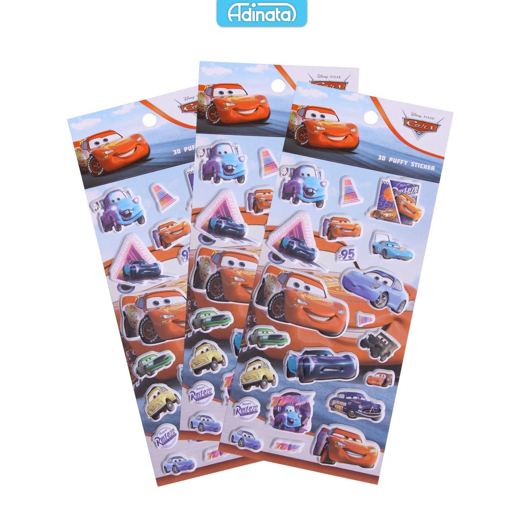 Jual Cars Puffy Stickers 2319-6154 / Sticker - Adinata | Shopee Indonesia